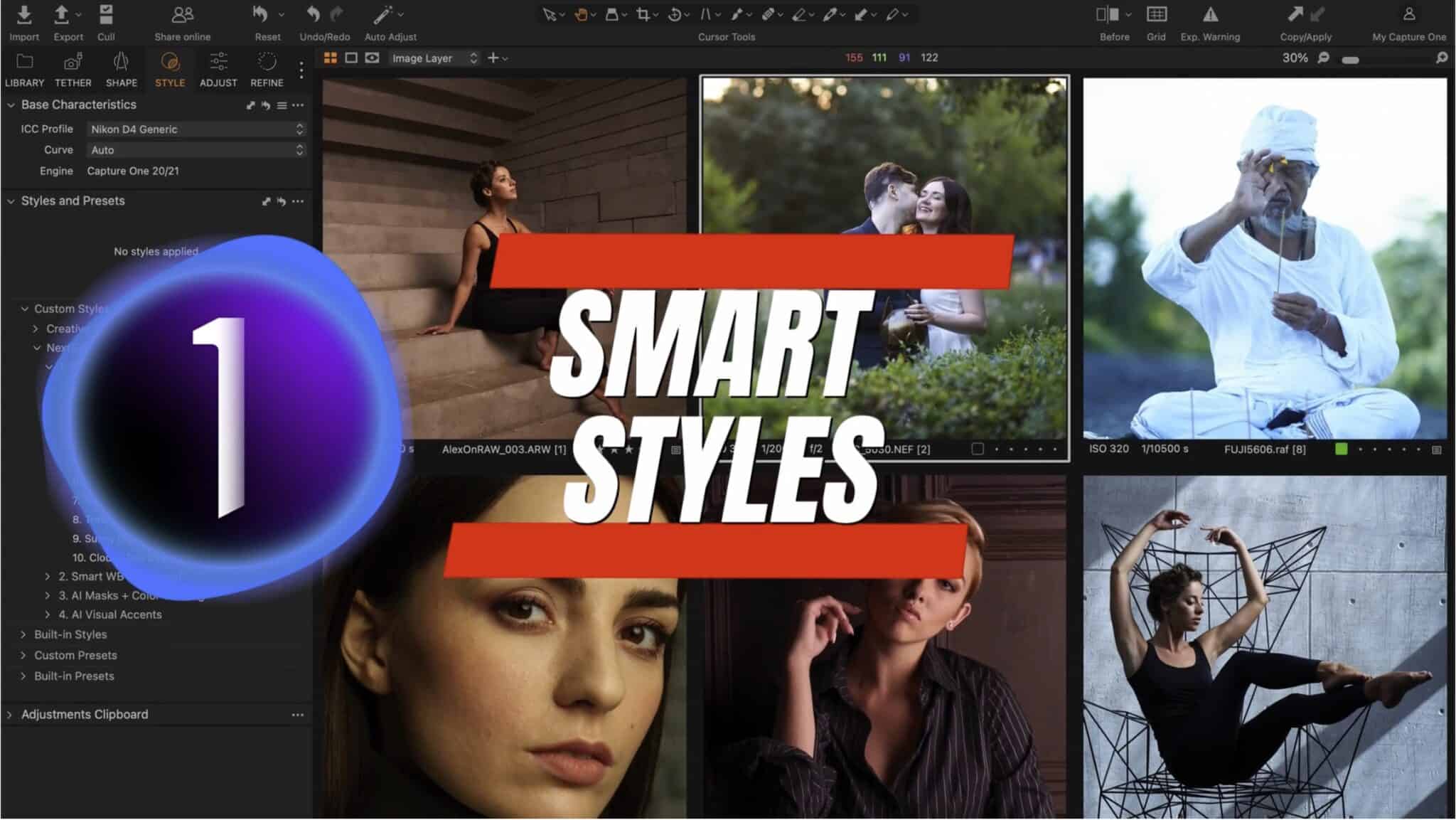 Nextgen Styles Pour Capture One Pro Dragonstreet Photography